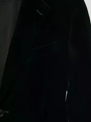 Giorgio Armani Velvet Single-breasted Blazer