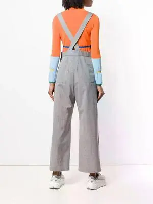 Comme Des Garçons Wide-leg Dungaree Jumpsuit