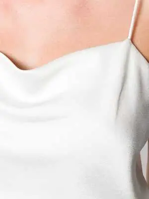 Alice + Olivia Square Neck Camisole Top - White