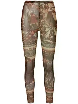 Jean Paul Gaultier Pull On Leggings
