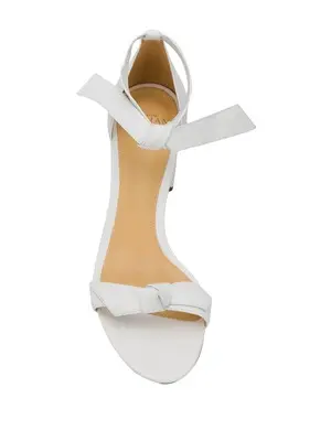 ALEXANDRE BIRMAN Leather Block Heel Sandals