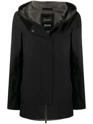 Herno Water-resistant Hooded Jacket