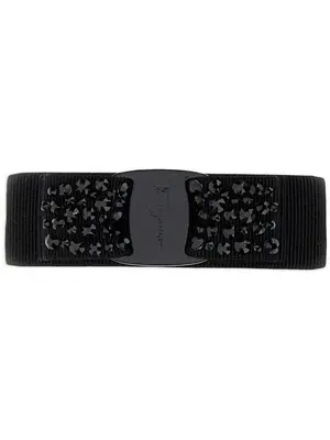 FERRAGAMO Vara Bow Hair Clip - Black