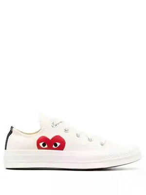 CONVERSE X COMME DES GARONS PLAY Heart Logo Sneakers - Neutrals