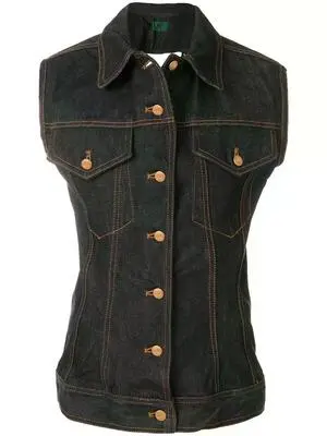 JEAN PAUL GAULTIER Denim Waistcoat