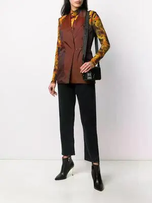 JEAN PAUL GAULTIER 1995 Sleeveless Peaked Waistcoat