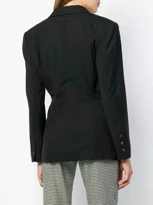 JEAN PAUL GAULTIER Double-breasted Scoop Neck Jacket
