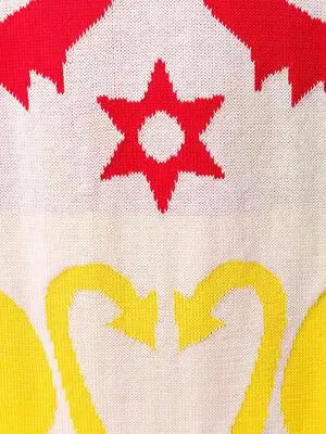 WALTER VAN BEIRENDONCK 2009 Intarsia Knit Jumper