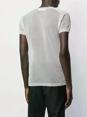 WALTER VAN BEIRENDONCK Explicit Metallic Glitter T-shirt