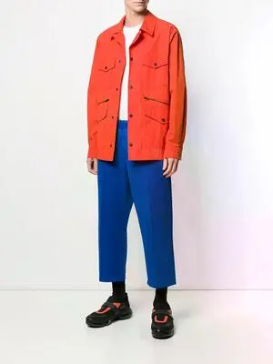 Comme Des Garçons Cropped Tracksuit Trousers