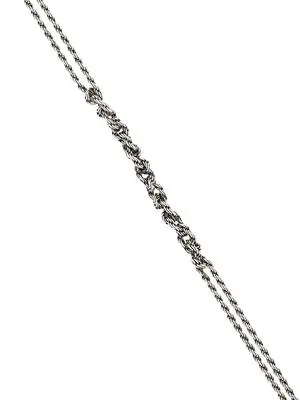 Emanuele Bicocchi Crochet Chain Necklace
