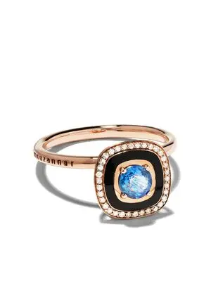 SELIM MOUZANNAR 18kt Sapphire And Diamond Ring - Pink