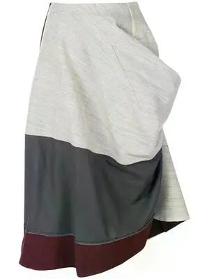 Comme Des Garçons 1998 Deconstructed Draped Skirt