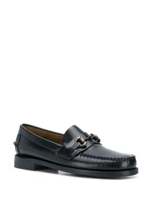 SEBAGO Horse-bit Embellished Loafers - Black