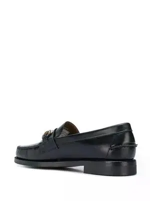 SEBAGO Horse-bit Embellished Loafers - Black