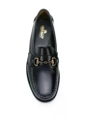 SEBAGO Horse-bit Embellished Loafers - Black