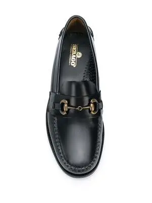 SEBAGO Horse-bit Embellished Loafers - Black