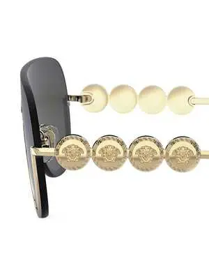 Versace Tinted Aviator Sunglasses