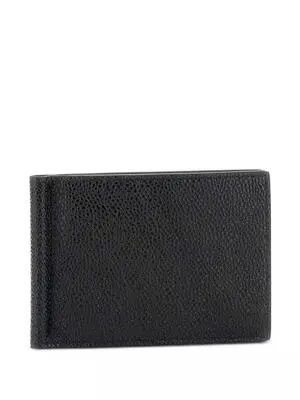 Thom Browne Grained-leather Wallet - Black