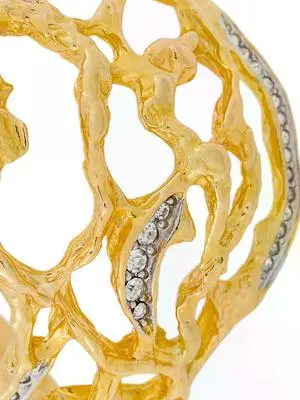 ELIZABETH TAYLOR Open-work Cuff Bracelet
