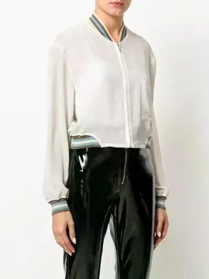 JEAN PAUL GAULTIER Sheer Bomber Jacket