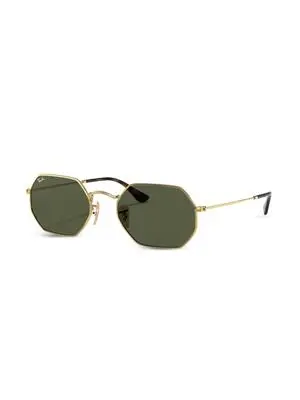 Ray-ban Geometric Sunglasses - Gold