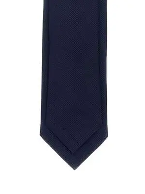 Thom Browne Grosgrain Stripe Neck Tie
