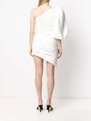 Giuseppe Di Morabito Ruched Asymmetric Style Dress