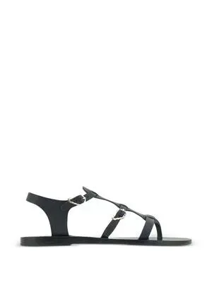 ANCIENT GREEK SANDALS Grace Kelly Sandals - Black