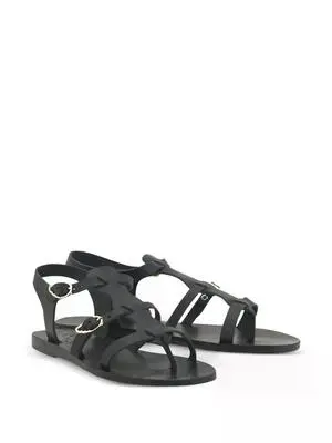 ANCIENT GREEK SANDALS Grace Kelly Sandals - Black