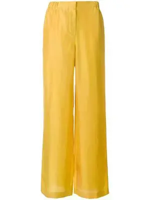 Alberta Ferretti High-waist Flared Trousers