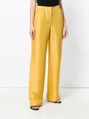 Alberta Ferretti High-waist Flared Trousers