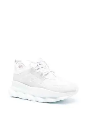 Versace Chain Reaction Sneakers - White