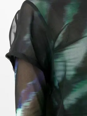 Comme Des Garçons 1990s Sheer Cropped Jumpsuit
