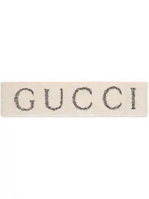 Gucci Stretch Knit Logo Headband