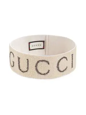 Gucci Stretch Knit Logo Headband