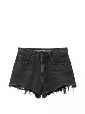 Alexander Wang Raw-hem Denim Shorts
