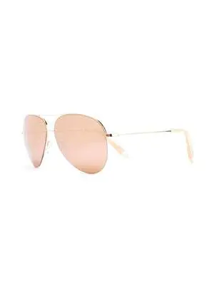 Victoria Beckham Classic Pilot-frame Sunglasses