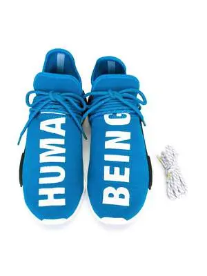 Adidas X Pharrell Williams Human Race Nmd Sneakers - Blue