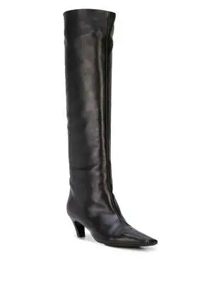 Khaite The Davis 50mm Leather Boots