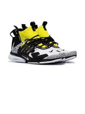 Nike X Acronym Air Presto Mid Sneakers - Black
