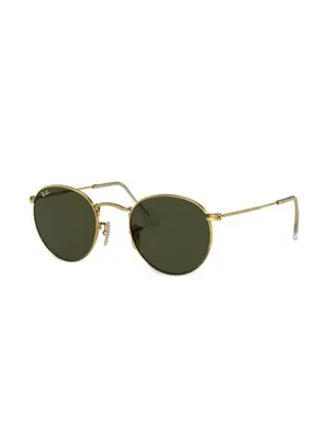Ray-ban Round Frame Sunglasses - Gold