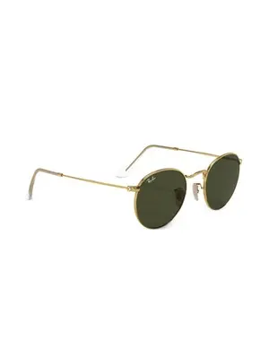 Ray-ban Round Frame Sunglasses - Gold