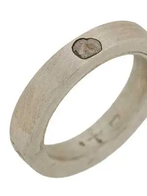 PARTS OF FOUR Sistema Band Ring - Silver