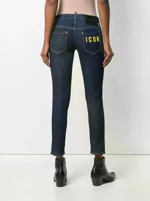 Dsquared2 Jennifer Skinny Jeans - Blue