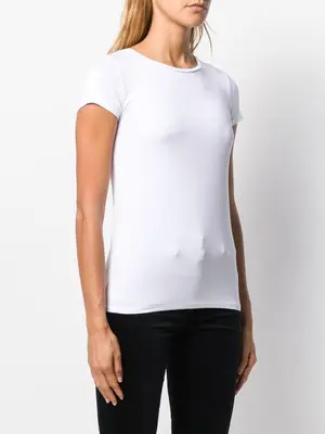 Majestic Filatures Round Neck T-shirt - White