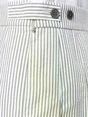 Thom Browne Seersucker Mini Skirt - Grey