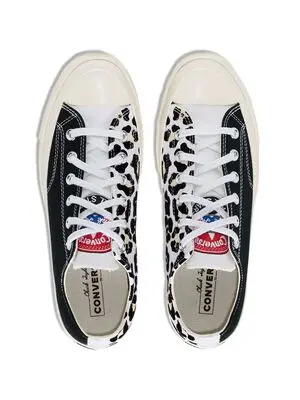 CONVERSE Chuck 70 Leo Canvas Panelled Low Top Sneakers