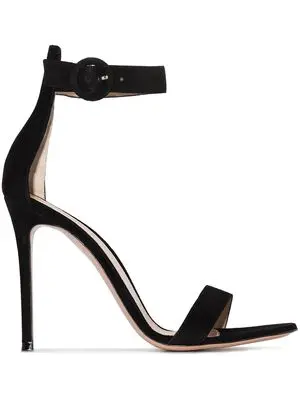 GIANVITO ROSSI Gianvito Rossi Portofino 105mm Suede Sandals