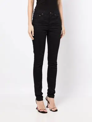 Saint Laurent Mid-rise Skinny Jeans